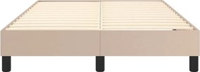 Rám postele s boxspringem cappuccino 120x200 cm umělá kůže 3120693