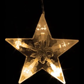 VOLTRONIC® 59573 Vánoční dekorace - svítící hvězdy - 150 LED teple bílá
