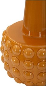 Keramická stolní lampa v hořčicové barvě/bílá s textilním stínidlem (výška 51,5 cm) Gress – Mauro Ferretti