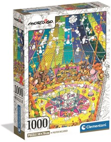 Clementoni - Puzzle 1000 Mordillo Show
