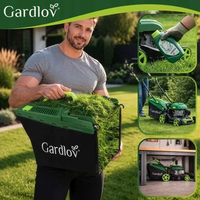 Benzínová sekačka na trávu s pohonem GARDLOV DriveX - 149 cm³, koš 50 l