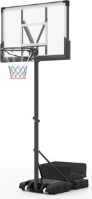 Costway Outdoorový basketbalový koš se stojanem a zátěžovou taškou