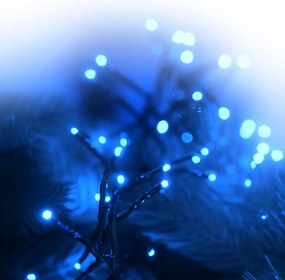 Vánoční světýlka vnitřní modré 300 LED