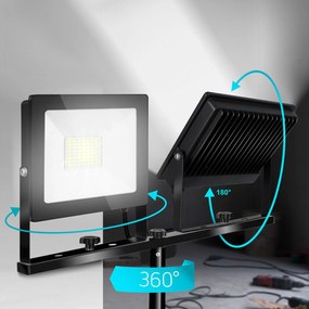 Toolight LED reflektor s pohybovým čidlem 30W RSL007-30N