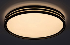 Rabalux Černé stropní LED svítidlo Epora 390mm 25W 71118
