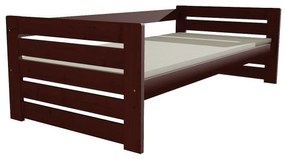 Dětská postel masiv 030 borovice masiv 90 x 200 cm ořech