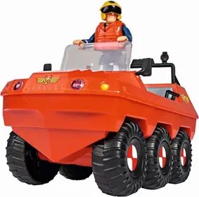 SIMBA Hasičské auto Hydrus / Hasič Sam / obojživelné vozidlo / s figur