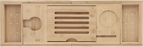 Mexen Bamboo polička na vanu 70-105 cm, přírodní bambus - 701170-00