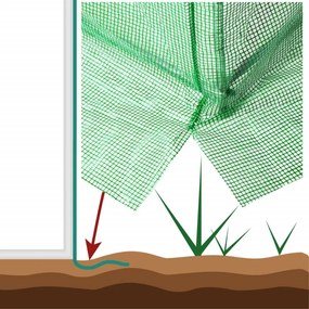 Zahradní foliovník 2x2x2m 4m2 SPRINGOS GT0001