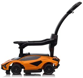 Odrážedlo Lamborghini Sian oranžové