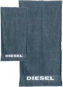 XXXLutz SADA RUČNÍKŮ A OSUŠEK, modrá Diesel - Sady ručníků - 004113001601