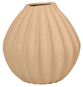 Váza 30 cm Broste WIDE - písková