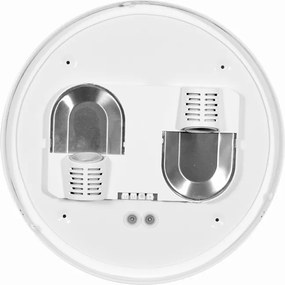 Ecolite Bílé stropní svítidlo Hector kulaté 400mm pro žárovku 2x E27 W142/B-BI