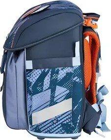 Herlitz FiloActive XL Plus TechMech modro-oranžový / Školní batoh / 21