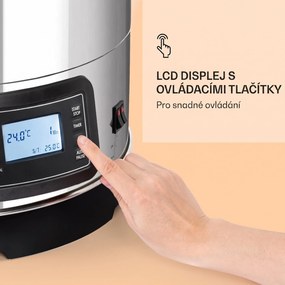 Klarstein Mundschenk 3XL, sladový kotel, 65 l, 3000 W, 9 programů