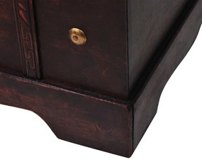 vidaXL Marketos Vintage truhla dřevěná 66 x 38 x 40 cm