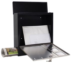 Rottner Design Mailbox poštovní schránka černá