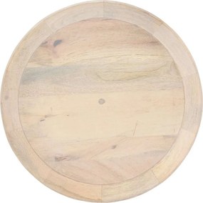 Odkládací stolek Ø 50 x 55 cm masivní mangovníkové dřevo 320599
