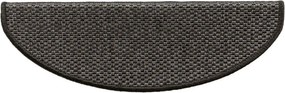 Samolepící nášlapy na schody vzhled sisal 15 ks 65x21x4 cm 326873