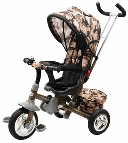Dětská tříkolka Baby Mix 3v1 TYPHOON 360° army