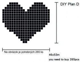 Zrcadlové dekorační nálepky z akrylu na zeď, sklo a obkládačky | SENTOP FB-FA501