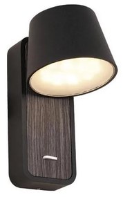Zambelis H61 - LED Nástěnná lampa LED/7W/230V hnědá