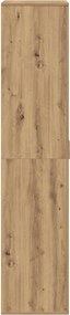 Vysoký bufet 80 x 39 x 178 cm Kompozitní dřevo Dub artisan 3365571