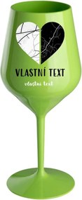 Personalizovaná nerozbitná sklenice - Dvě místa, jedno srdce