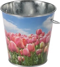 Citronelové vědérko s tulipány 160 g
