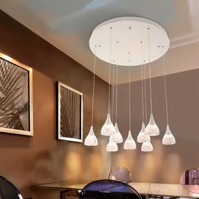 LED svítidlo Dalmatia 9 bílé