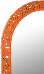 Dřevěné vyřezávané zrcadlo Mumbai mango wood - 70*3*160 cm