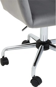Šedá čalouněná kancelářská židle Brent – Premier Housewares