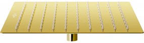 Mexen Sprchová hlavice Slim nerezová 25 x 25 cm, zlatá, 79125-50