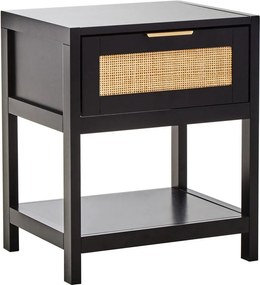 Černý noční stolek Sherman – Premier Housewares