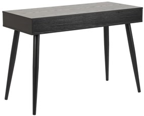 Designový psací stůl Nature 110cm jasan - černý