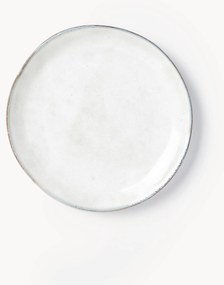 Ručně vyrobené snídaňové talíře Nordic Sand, 4 ks