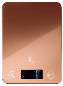 BERLINGERHAUS Váha kuchyňská digitální 5 kg Rosegold Metallic Line BH-9352