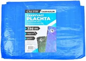 RULYT Krycí plachta nepromokavá 3x4 m modrá / 100 g/m2