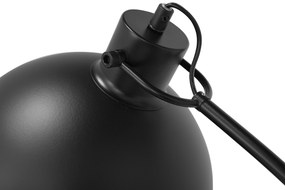 Stojací lampa 155 cm černá DINTEL Beliani