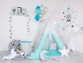 Set teepee stan cik cak mátový varianta: standard