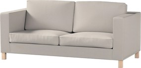 Potah na pohovku IKEA Karlanda rozkládací, krátký barva béžová látka pletený vzor