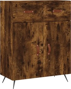 vidaXL Skříň highboard 69,5 x 34 x 180 cm kompozitní dřevo [3198124] Barva: bílá s vysokým leskem