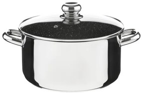 KOLIMAX - české nerezové nádobí Hrnec s poklicí KOLIMAX CERAMMAX PRO STANDARD - granit černý, 26 cm, 6,5 l