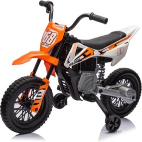 AIYAPLAY dětská elektrická motorka oranžová