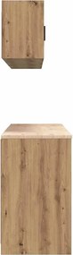 Garážové skříně 6 ks dub artisan kompozitní dřevo 3328349
