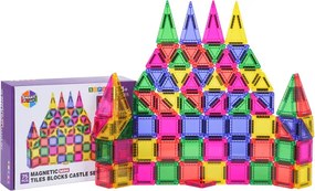 Magnetická stavebnice SUPER MAGNETISM Mini, 75 dílků