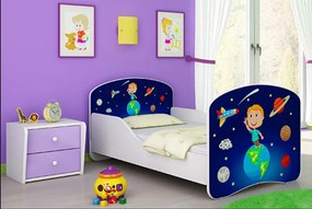 Dětská postel - Vesmír - 180x80 cm