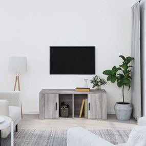 vidaXL TV skříňka 100 x 35 x 40 cm kompozitní dřevo [816800] Barva: bílá s vysokým leskem