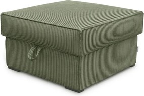 Taburet SMART COSARO XL s úložným prostorem 71x71 cm, mentolový