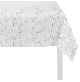 Ubrus s motivem lučních květů, barva krémová, 80x80 cm,100 % polyester.
